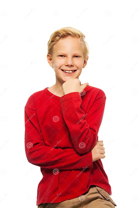 Cool 11 years old boy stock image. Image of long, smile - 28515443