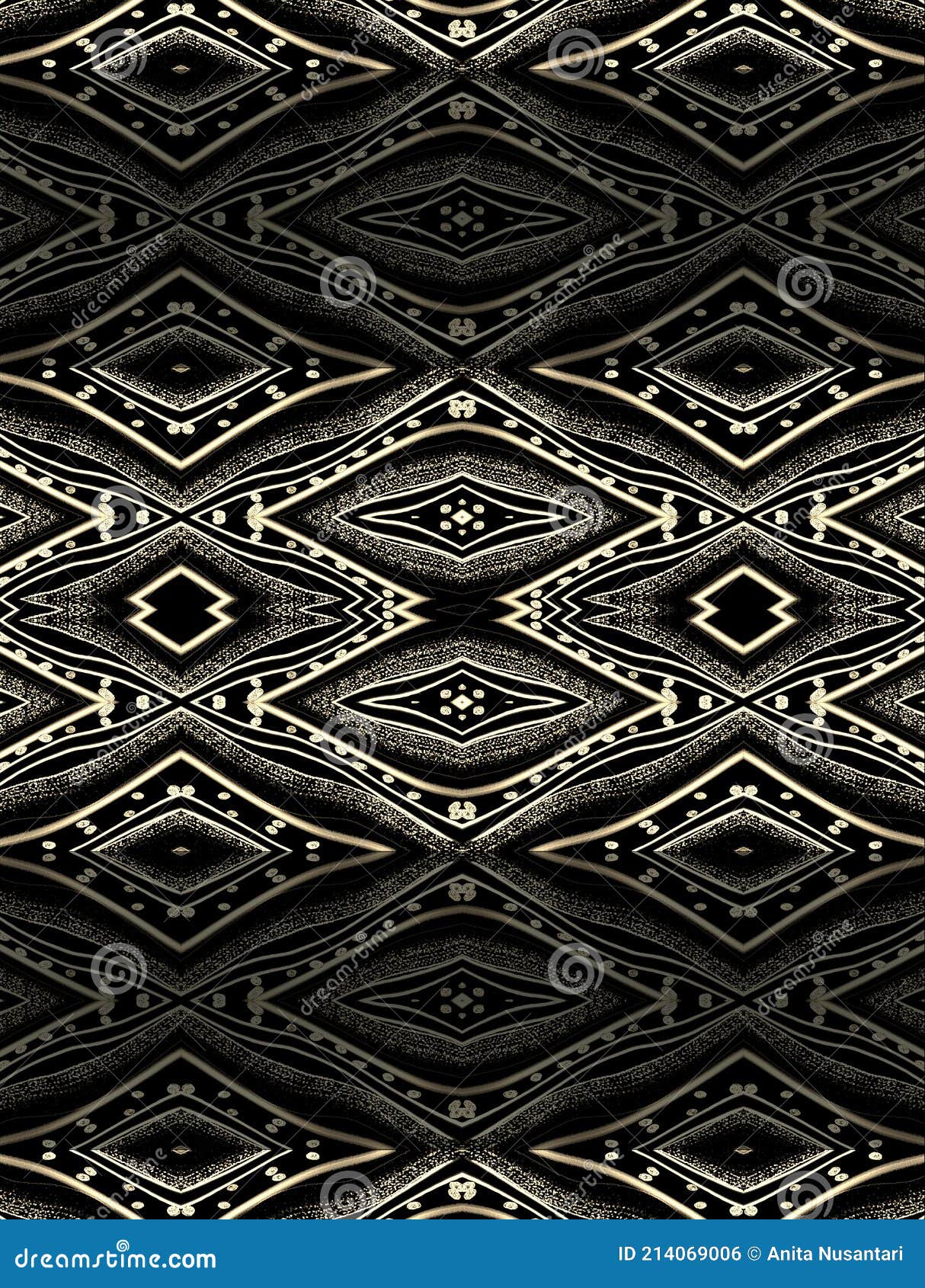 Cool Abstract Batik Pattern. Modern Abstract Batik Style for ...