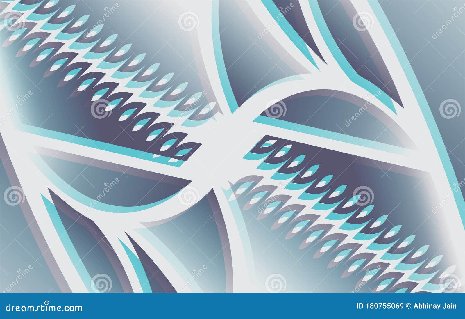 Cool Abstract Design Background Vector. 3d Abstract Background. Shaded ...