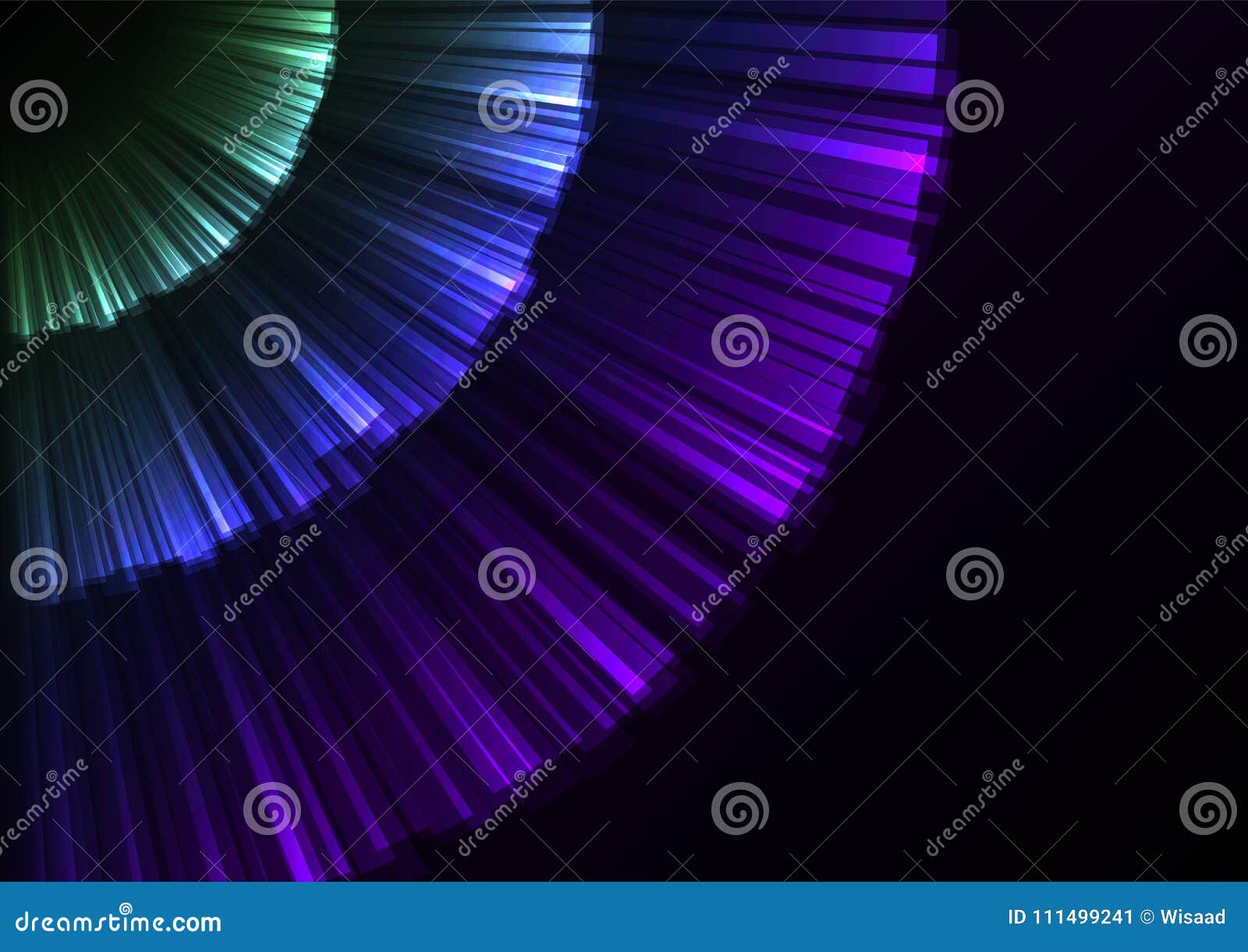 Cool Abstract Flower Layer Bloom Bar Corner Background Stock Vector ...