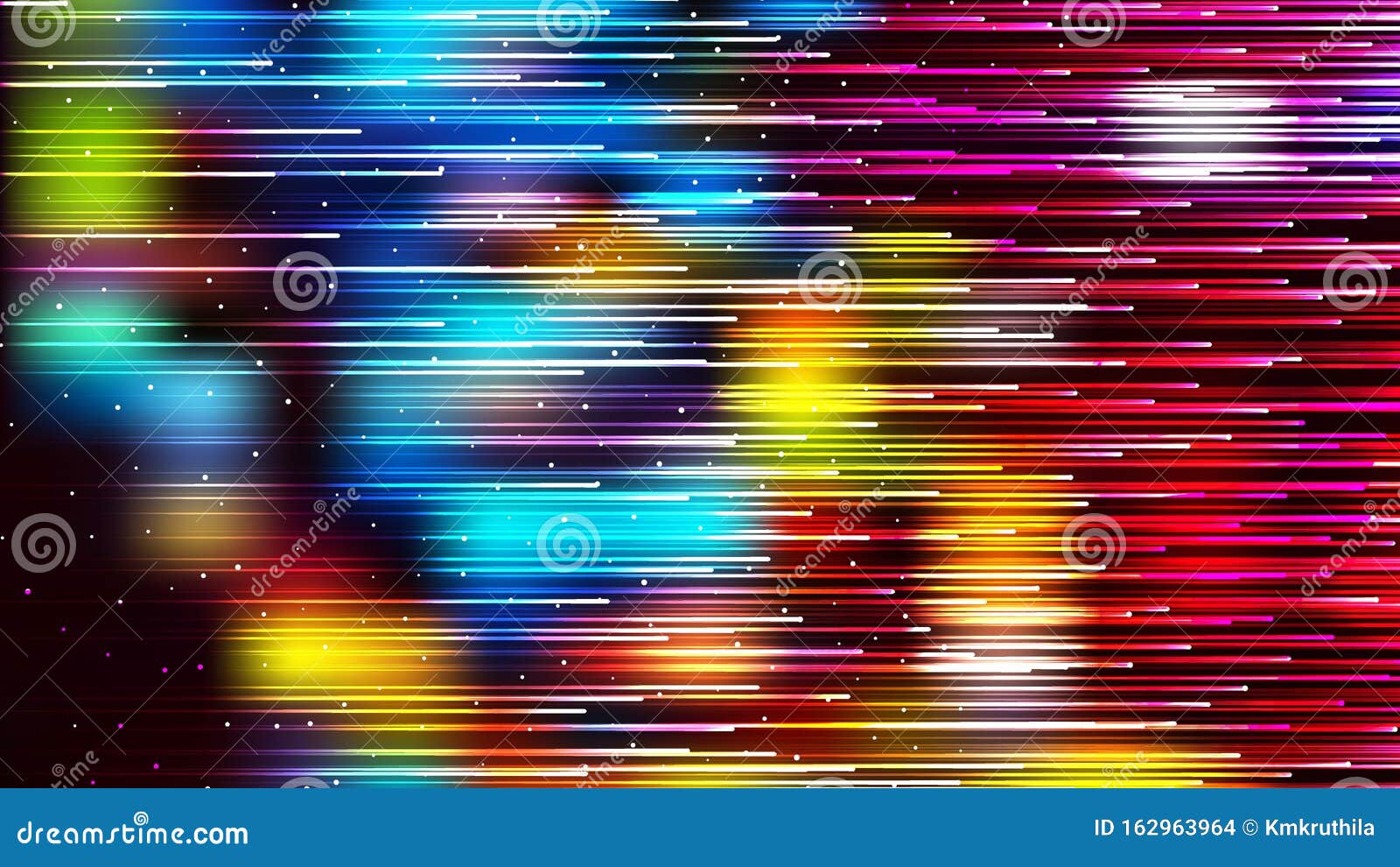 Cool Abstract Horizontal Lines Background Stock Vector - Illustration ...