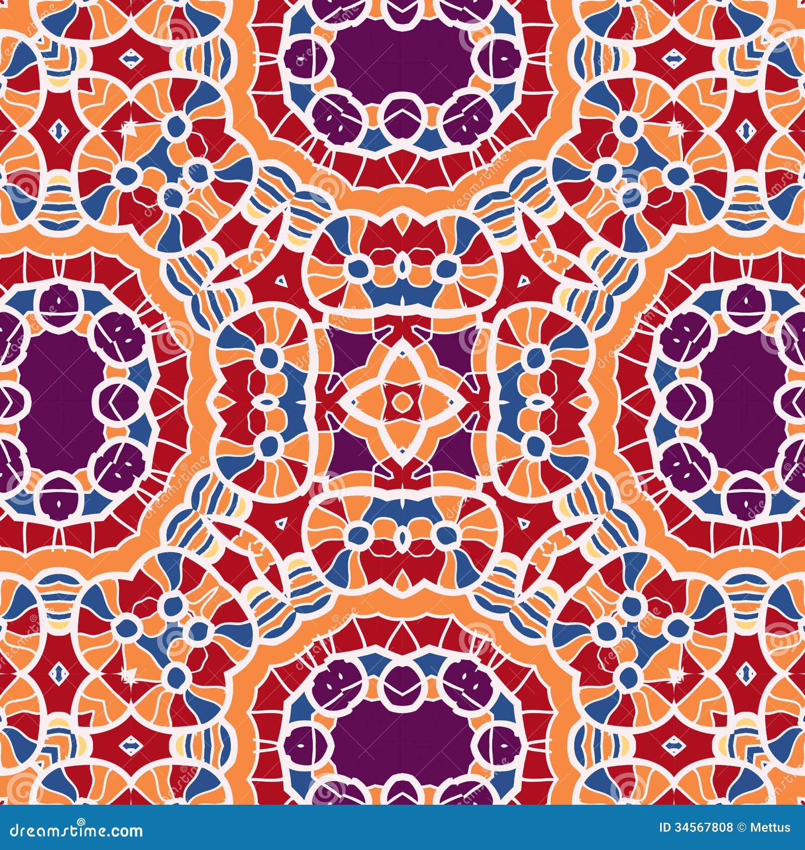 Really Cool Abstract Seamless Texture Full of Stock Vector ...