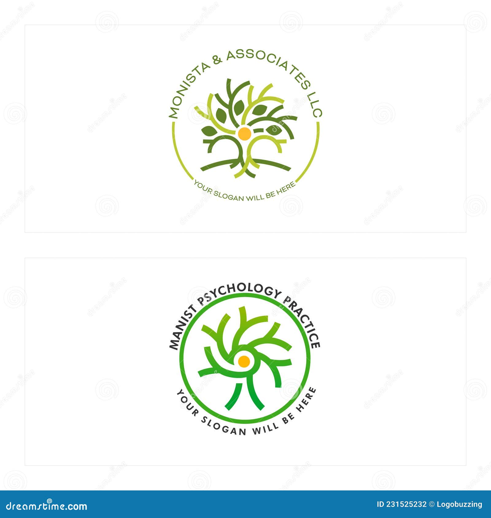 Cool Abstract Tree Logo Design Stock Vector - Illustration of isolated ...