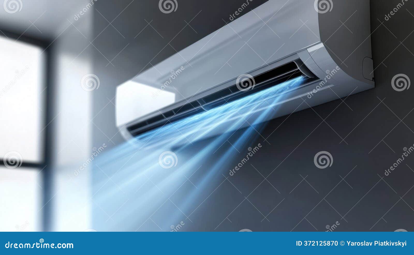 Modern Air Conditioning System Royalty-Free Stock Image | CartoonDealer ...