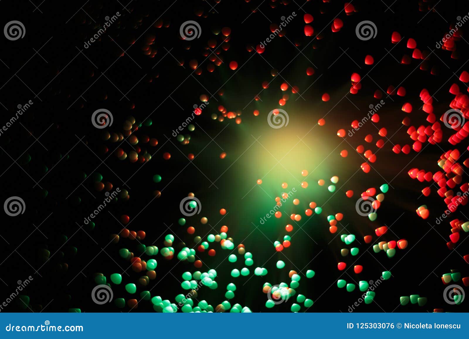 Abstract Creative Optic Fiber Lamp Background Stock Illustration ...