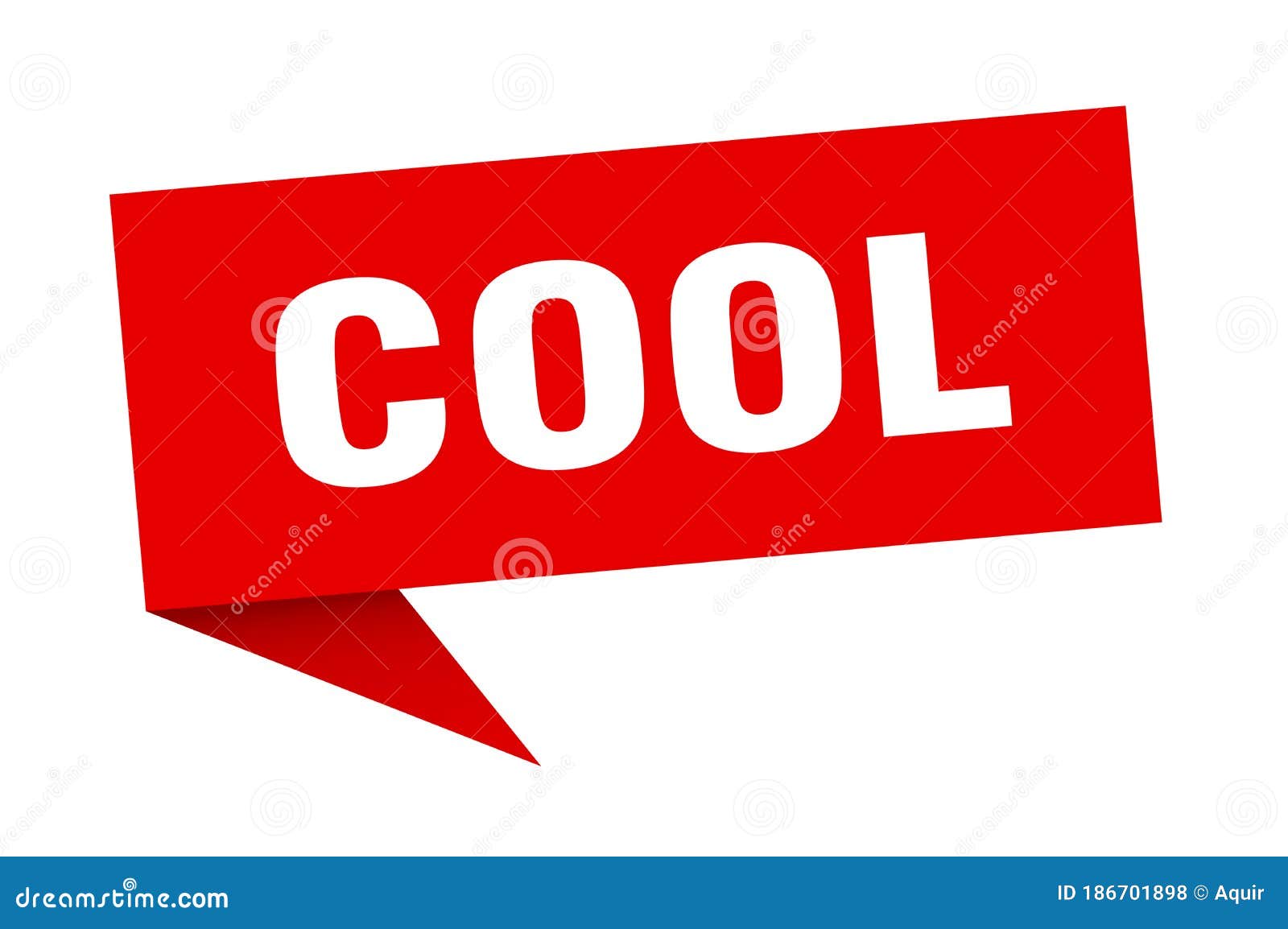 Cool Banner. Cool Speech Bubble Stock Vector - Illustration of sticker ...