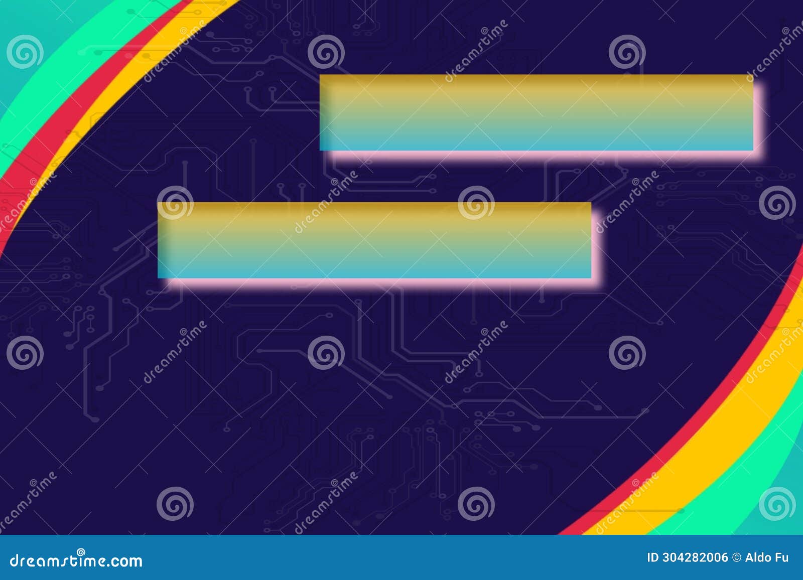 Cool Banners Suitable for Advertising and Website Design Stock ...