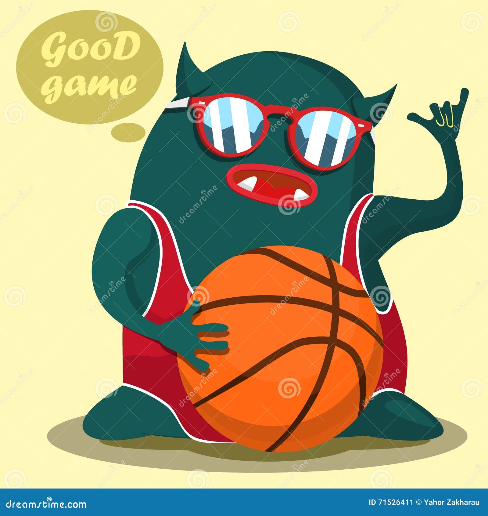 Monster Basketball Logo