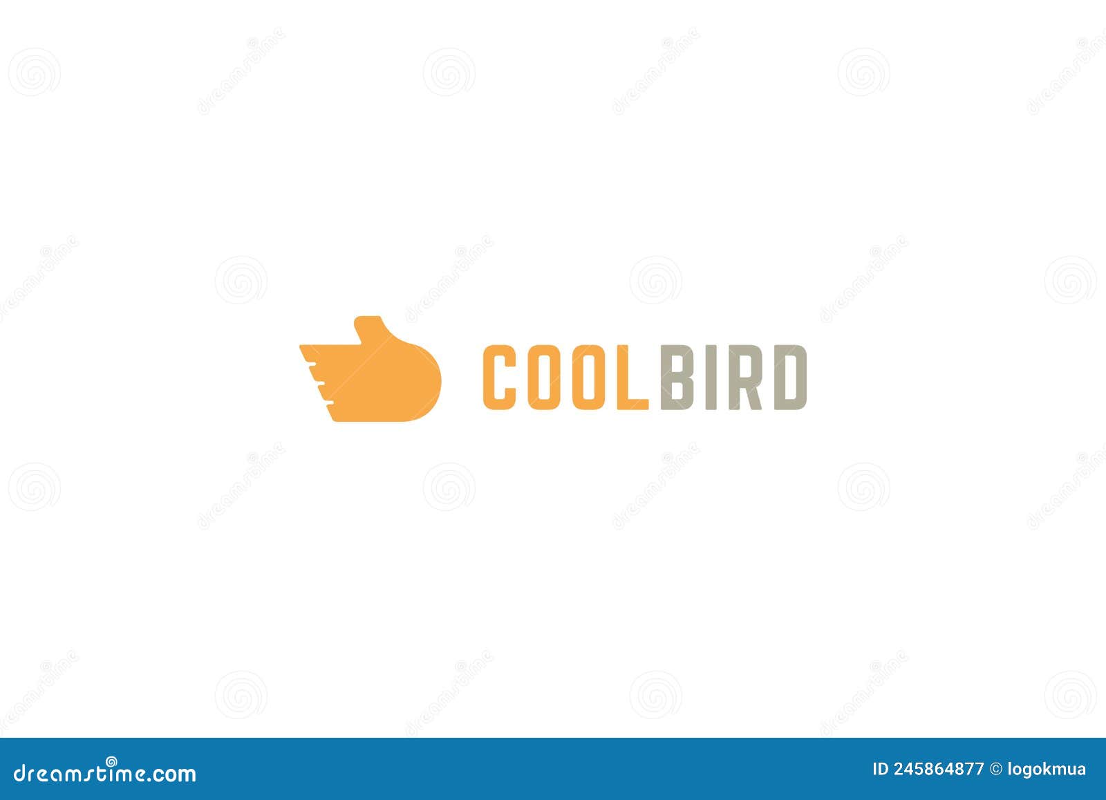 Cool bird logo design stock vector. Illustration of legend - 245864877