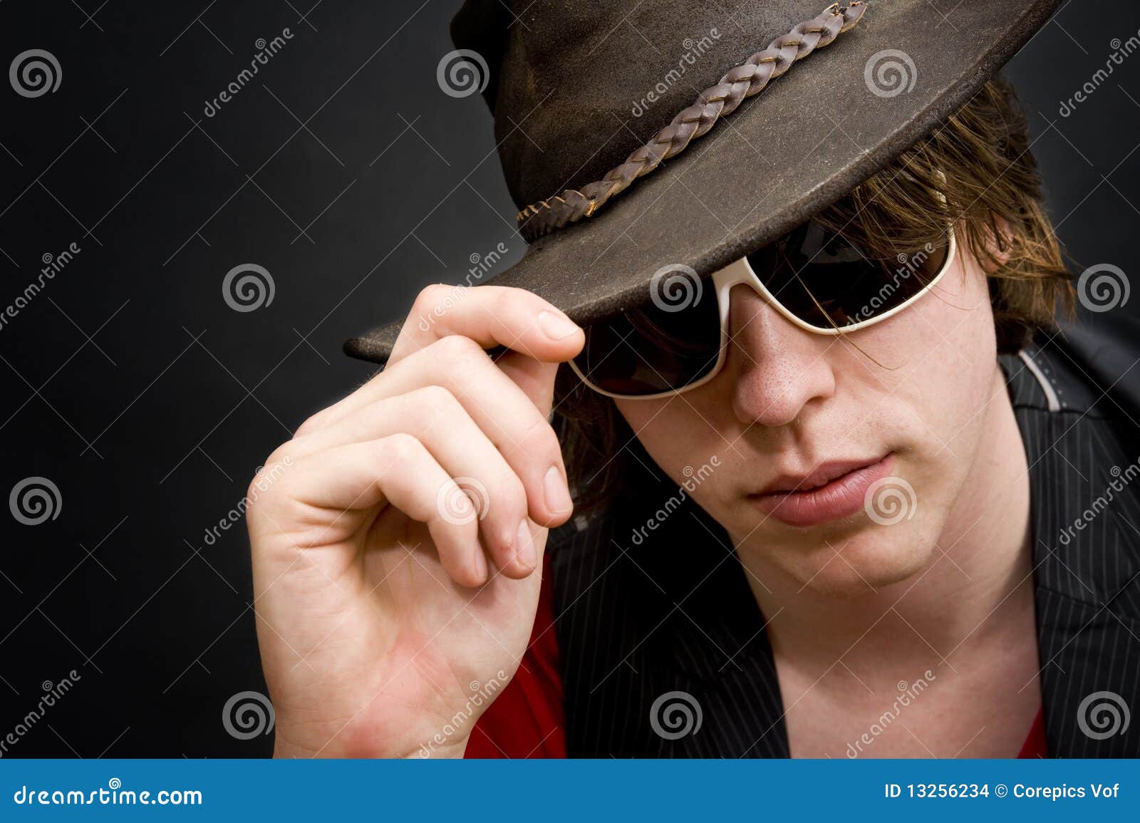 Cool bloke stock photo. Image of close, holding, lifting - 13256234