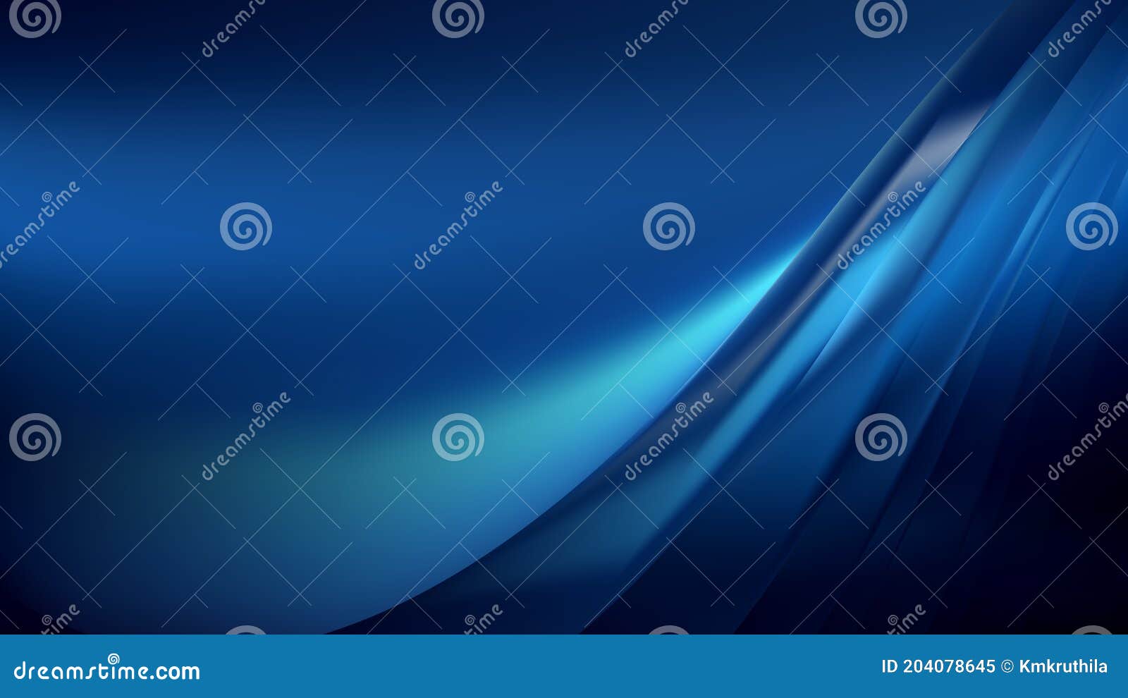 Cool Blue Background Vector Image Stock Illustration - Illustration of ...