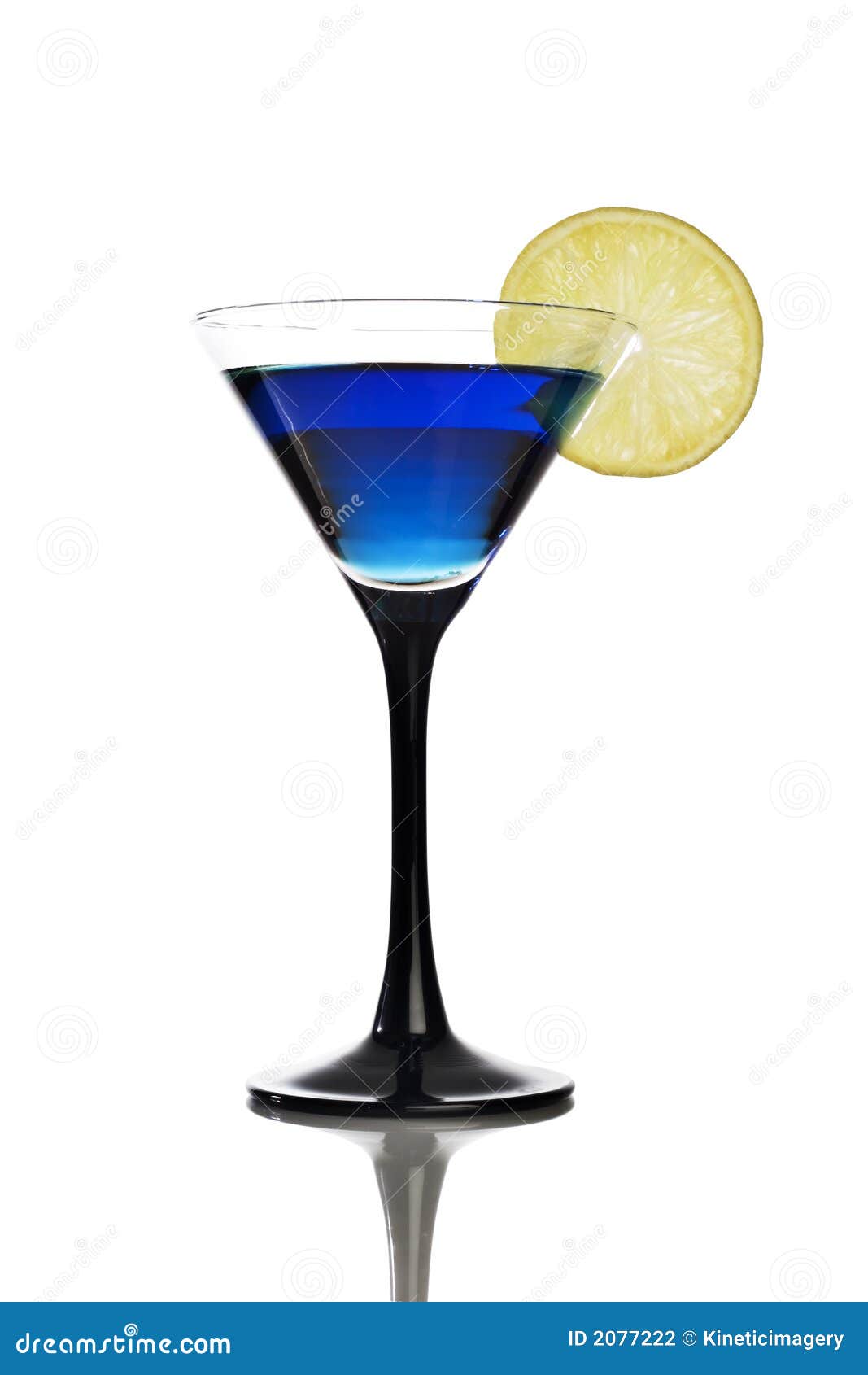 Cool blue cocktail stock photo. Image of drinking, sophisticated - 2077222