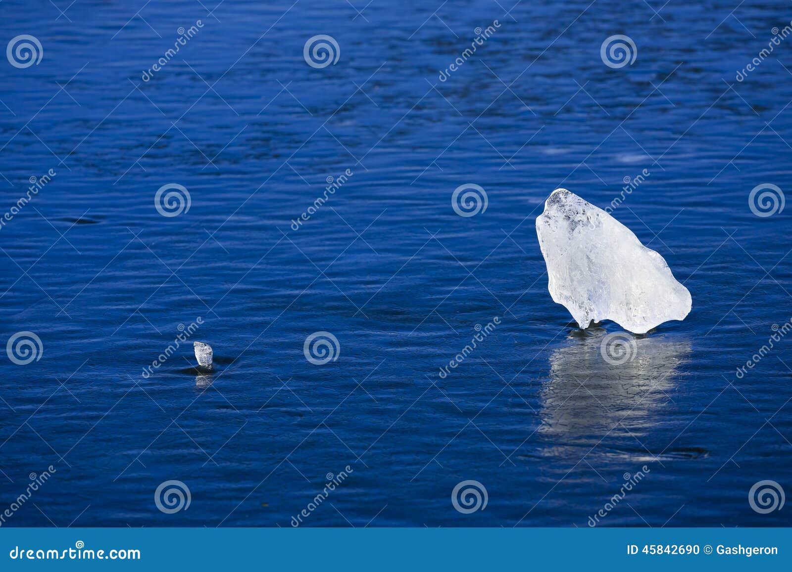 Cool blue ice. stock photo. Image of winter, multi, abstract - 45842690