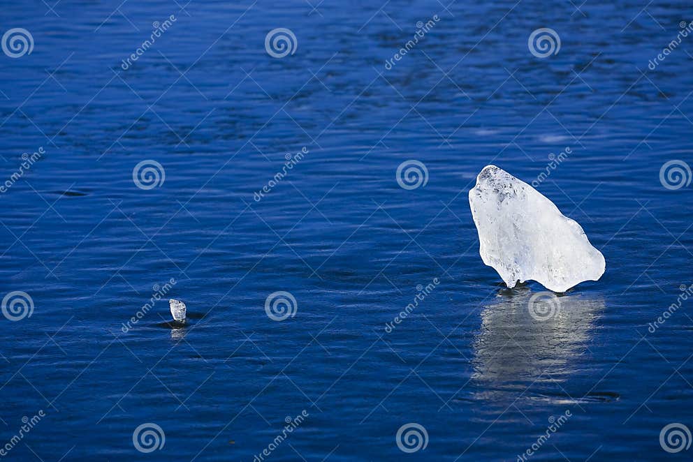 Cool blue ice. stock photo. Image of winter, multi, abstract - 45842690