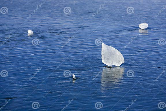 Cool blue ice sheets. stock image. Image of sheet, abstract - 45842589
