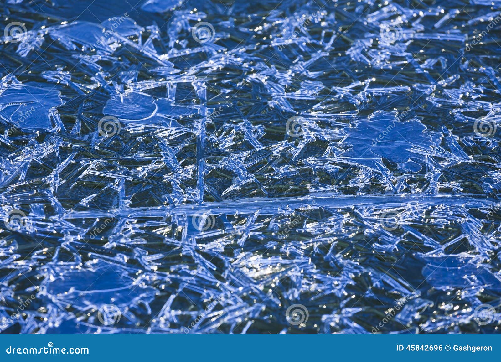 Cool blue ice sheets. stock photo. Image of horizontal - 45842696