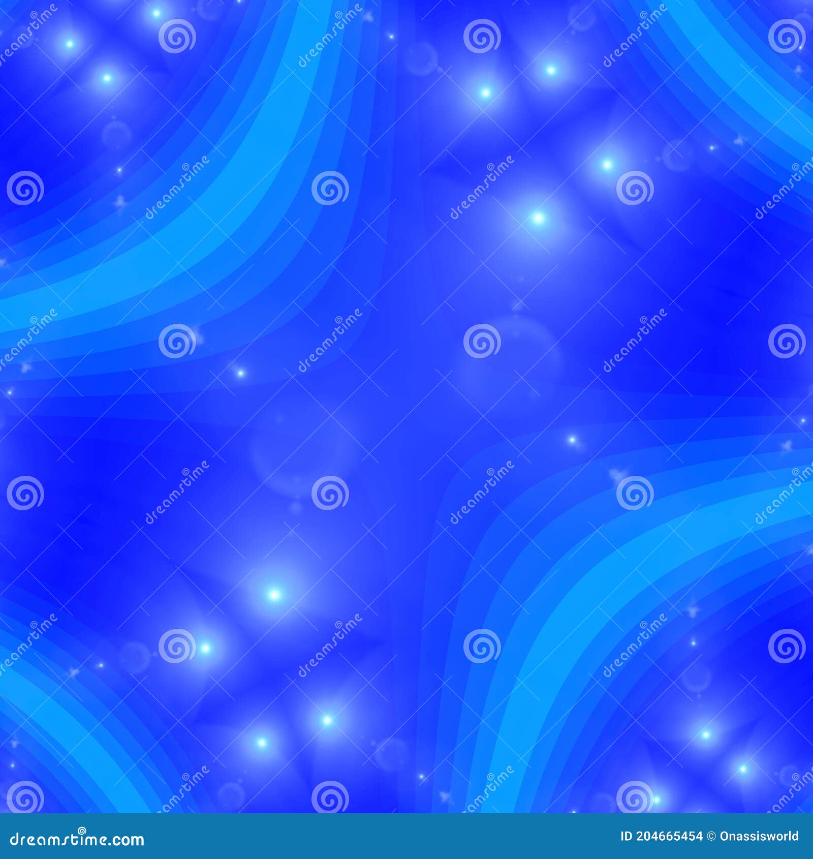 Cool Blue Light Abstract Blurs Background Stock Illustration ...