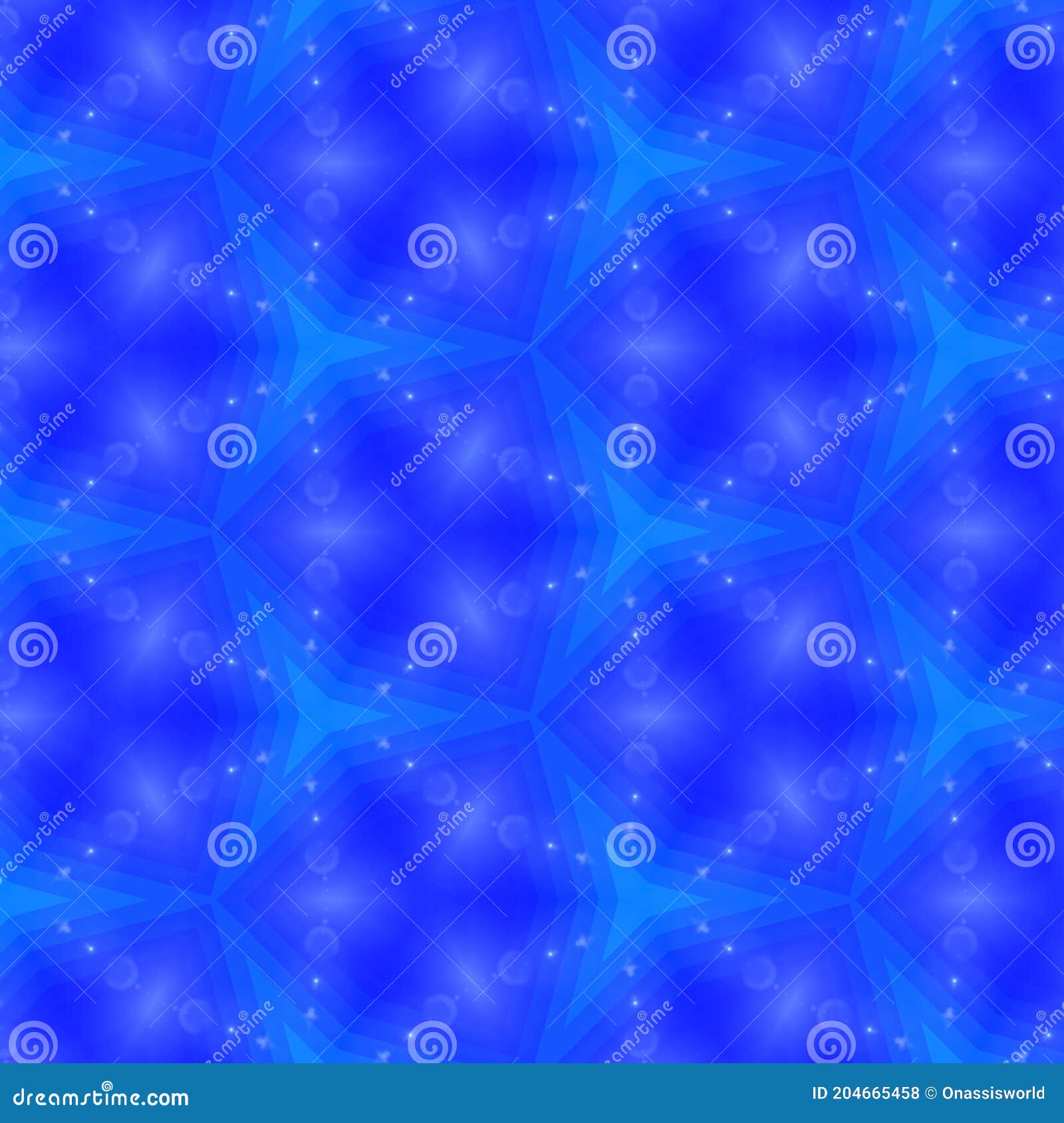 Cool Blue Light Abstract Blurs Background Stock Illustration ...