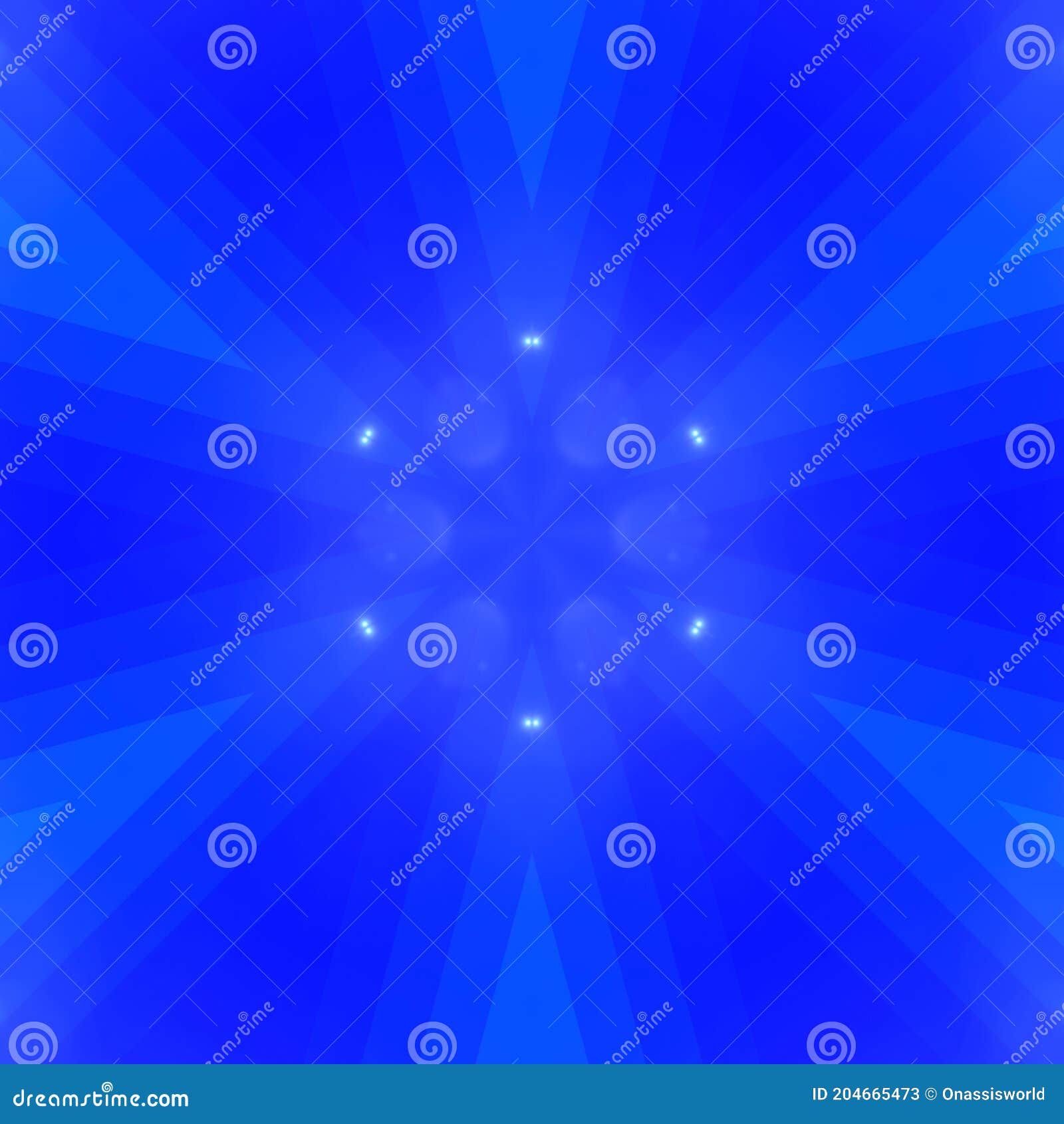 Cool Blue Light Abstract Blurs Background Stock Illustration ...