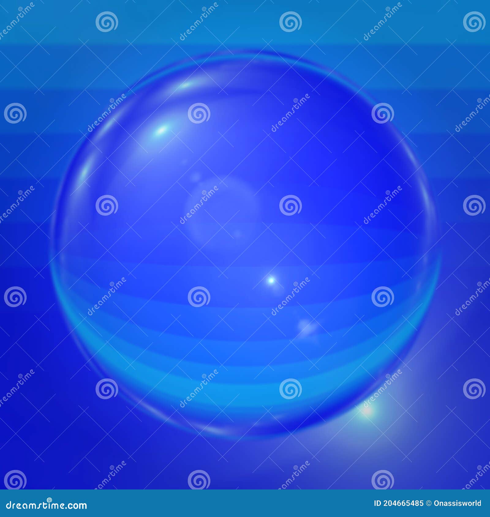 Cool Blue Light Abstract Blurs Background Stock Illustration ...