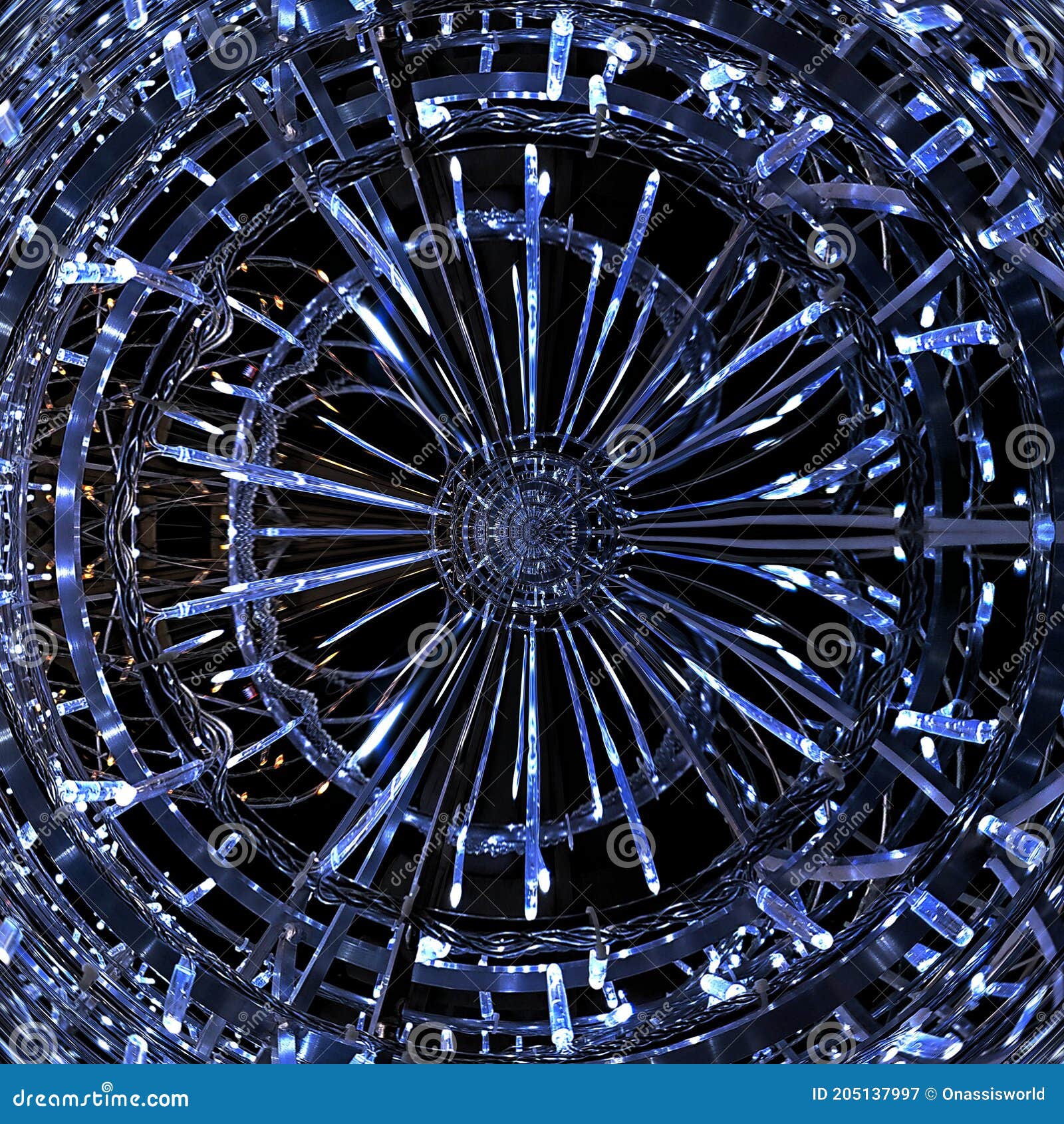 Cool Blue Lights Shades Abstract Background Stock Image - Image of moss ...