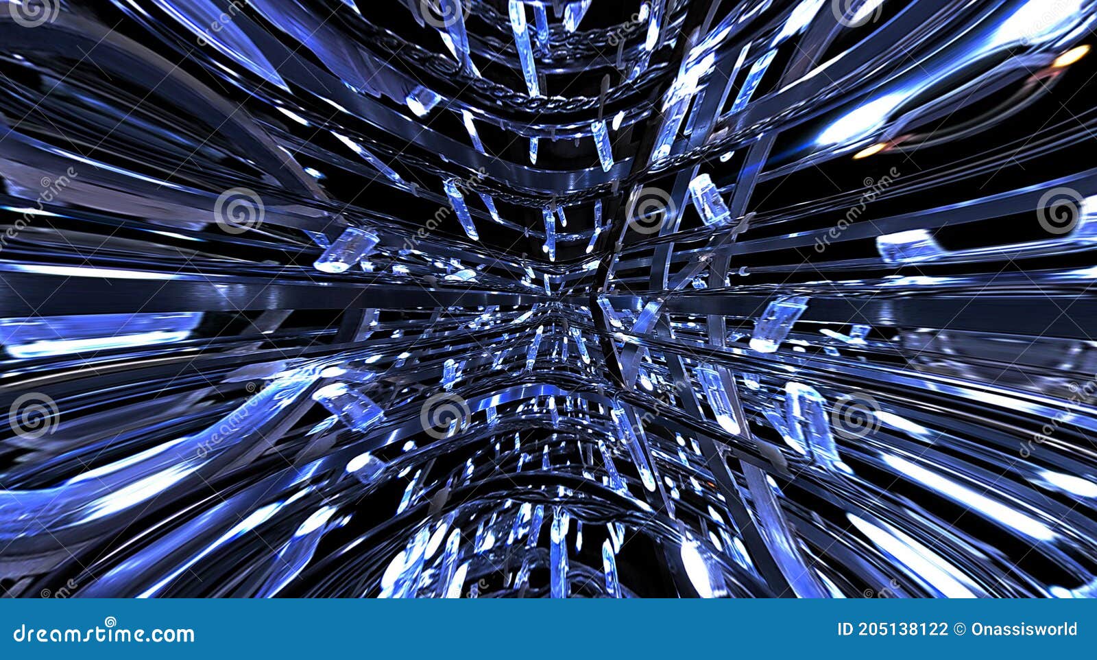 Cool Blue Lights Shades Abstract Background Stock Photo - Image of blue ...
