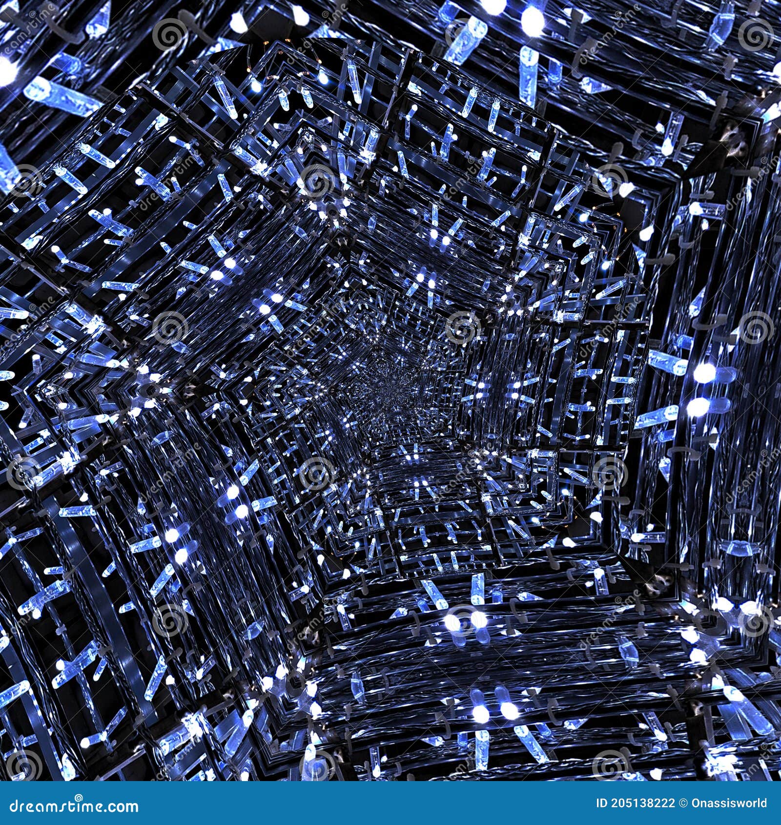 Cool Blue Lights Shades Abstract Background Stock Photo - Image of ...