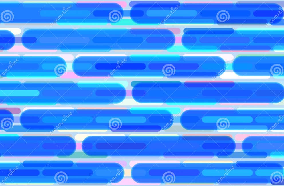 Cool Blue Lines Abstract stock illustration. Illustration of motion ...