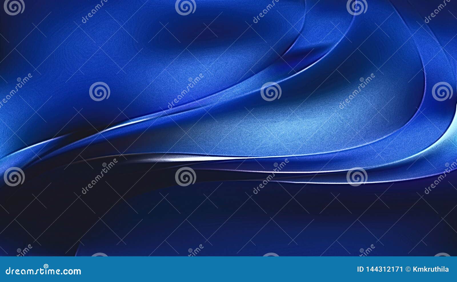 Cool Blue Metallic Background Image Stock Illustration - Illustration ...