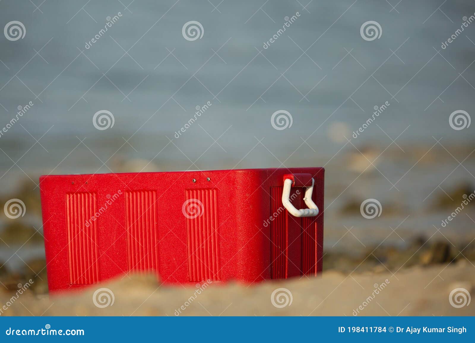Cool Box at Busaiteen Coast, Bahrain Stock Photo - Image of bahrain ...