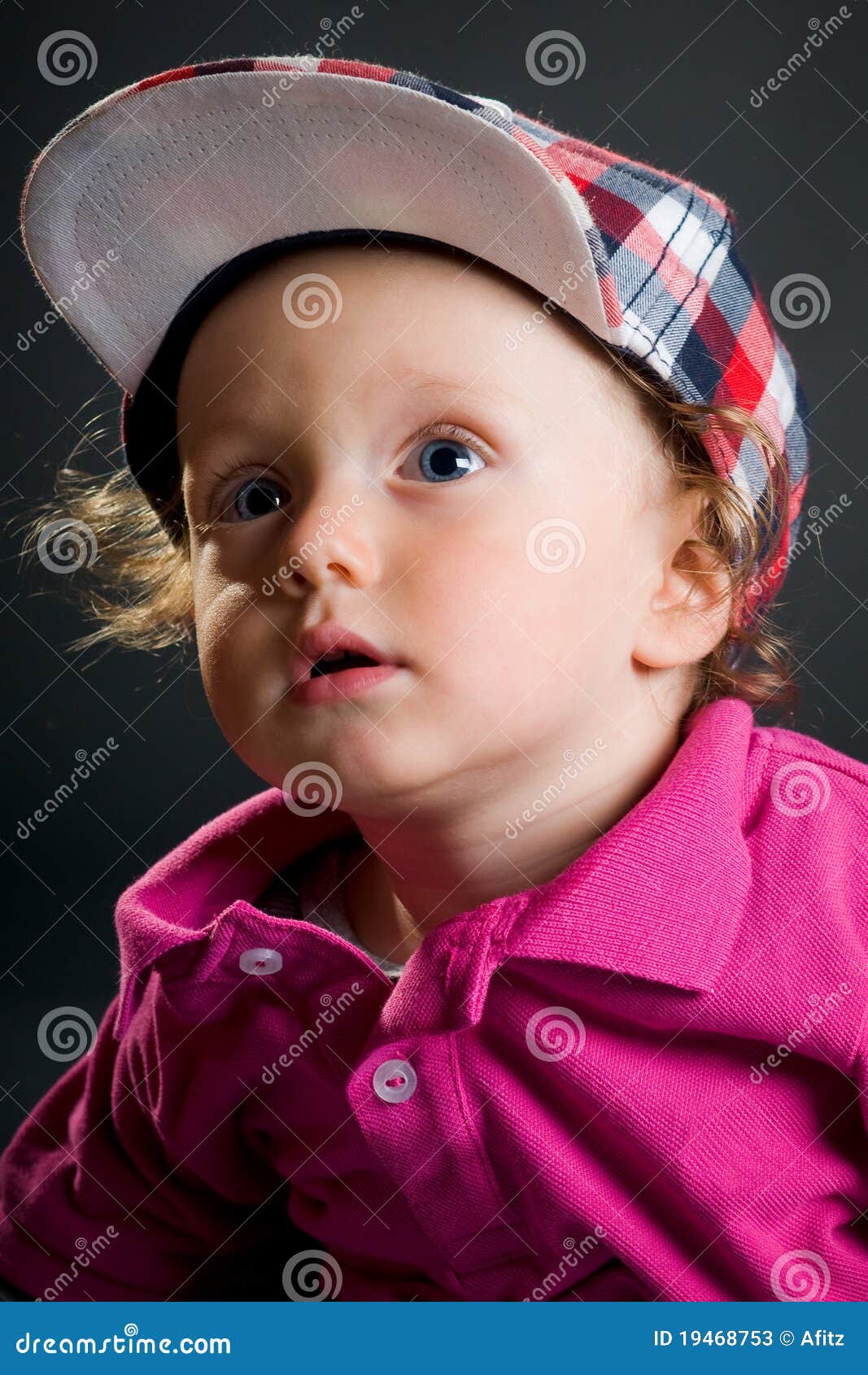 Cool boy with cap stock image. Image of dress, portrait - 19468753