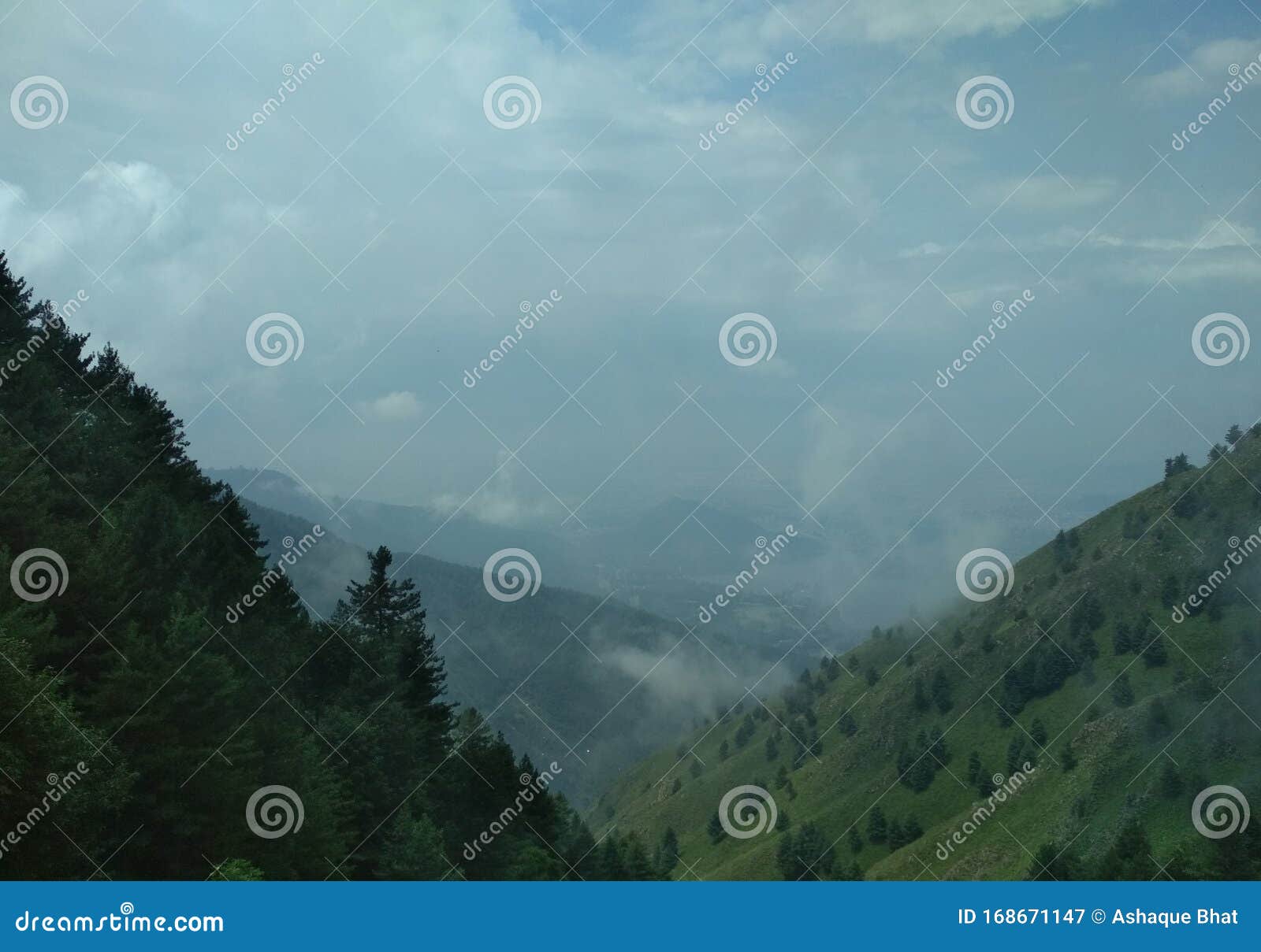 Cool Breeze Mountain iew stock image. Image of mountain - 168671147