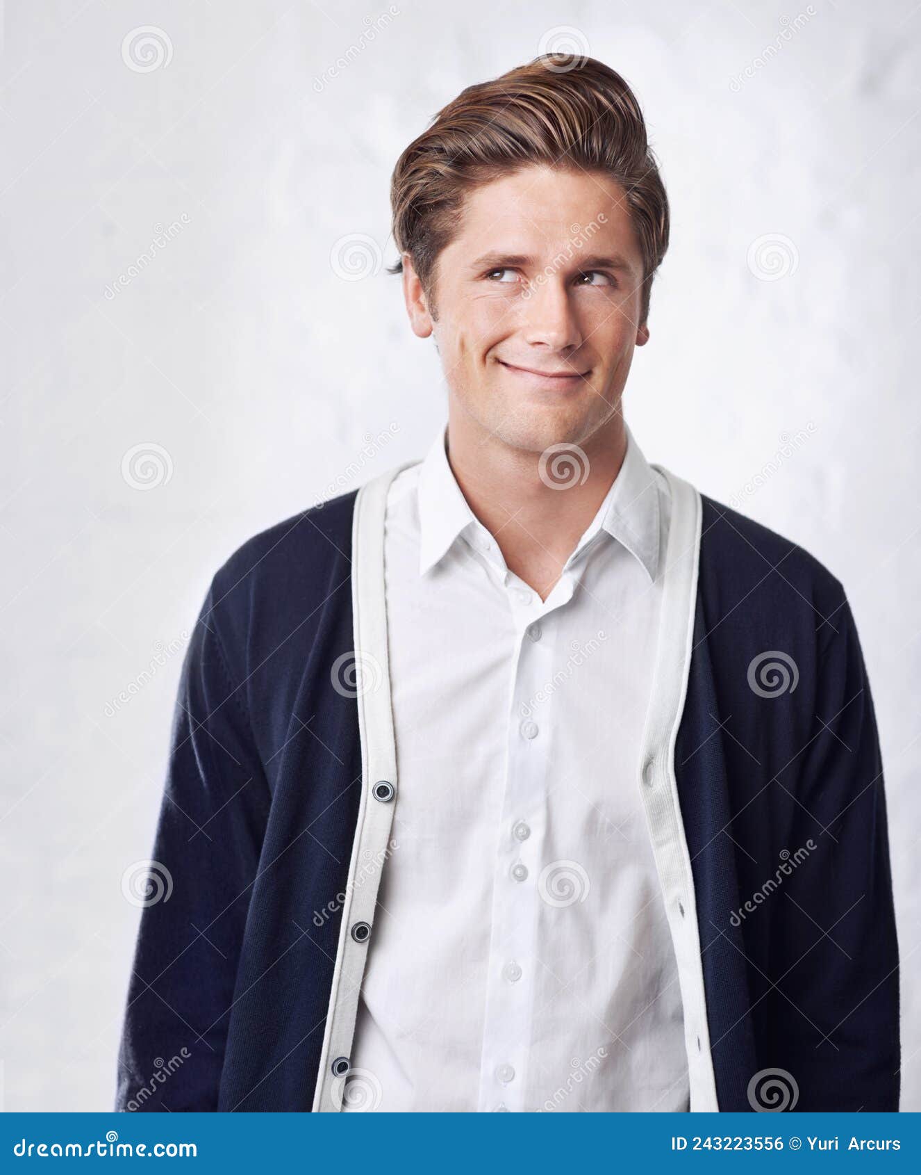 Cool, Calm and Handsome. Shot of a Handsome Young Man. Stock Photo ...