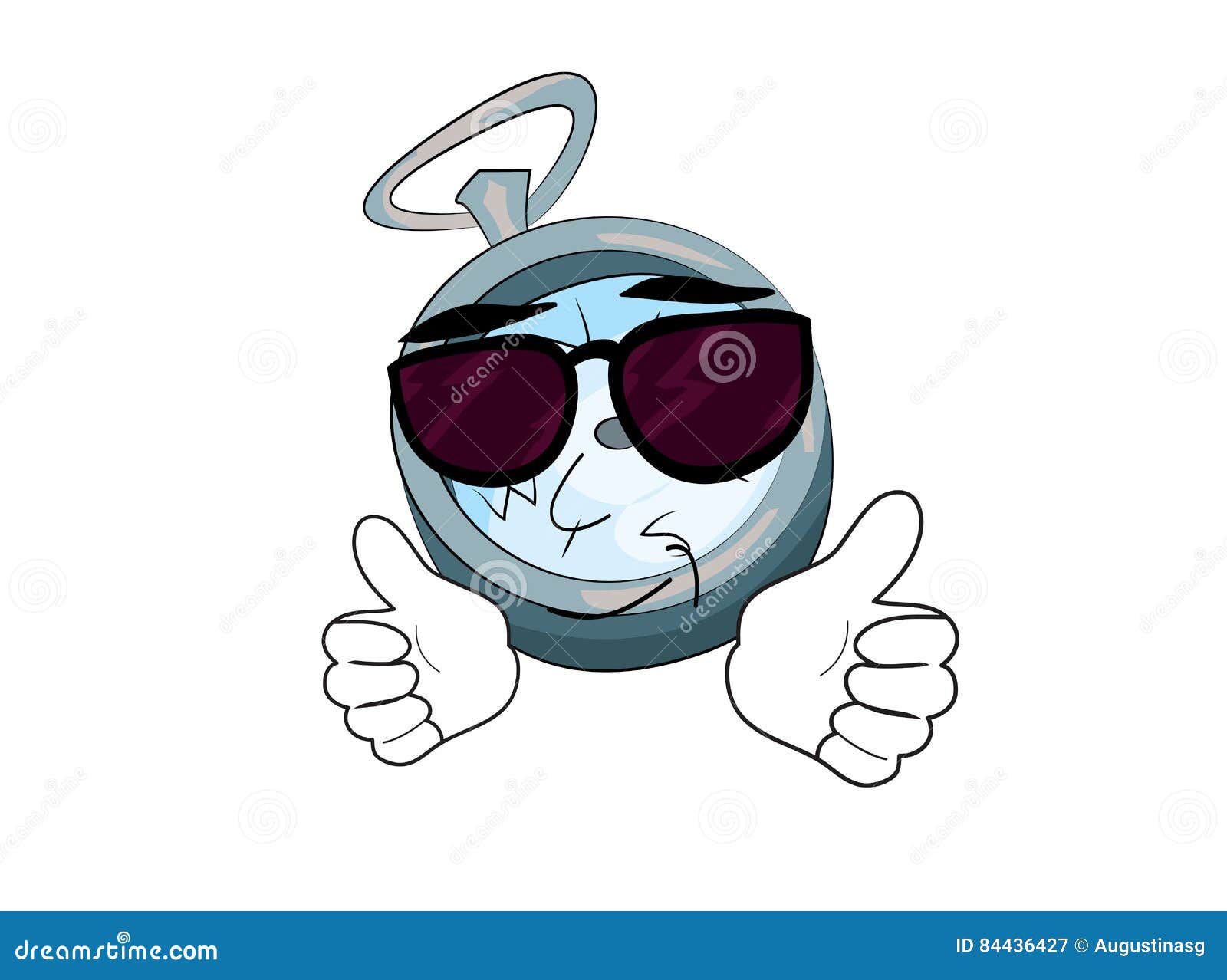 Cool cartoon stock illustration. Illustration of white - 84436427