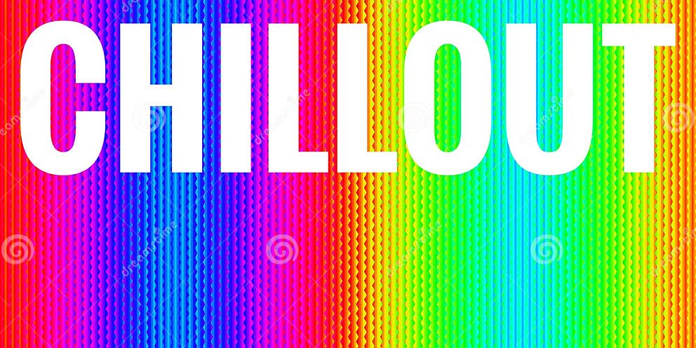 Cool Chillout Abstract Background Stock Illustration - Illustration of ...