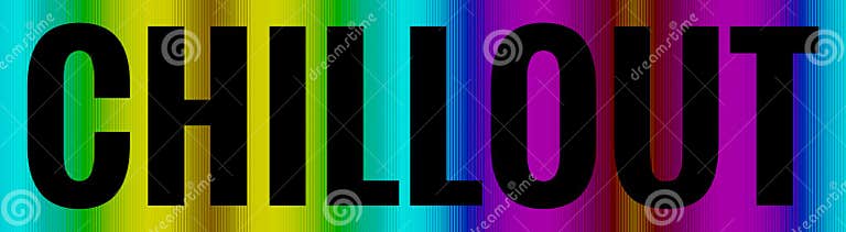 Cool Chillout Abstract Background Stock Illustration - Illustration of ...