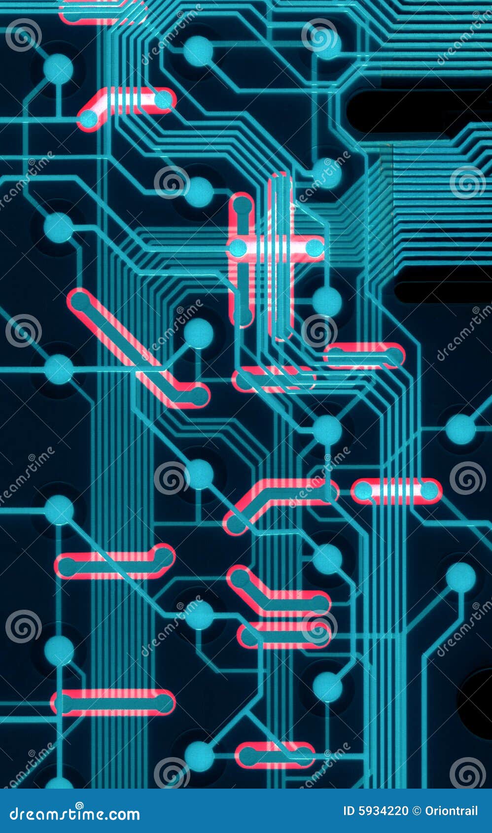 Cool circuit board stock illustration. Illustration of interface - 5934220