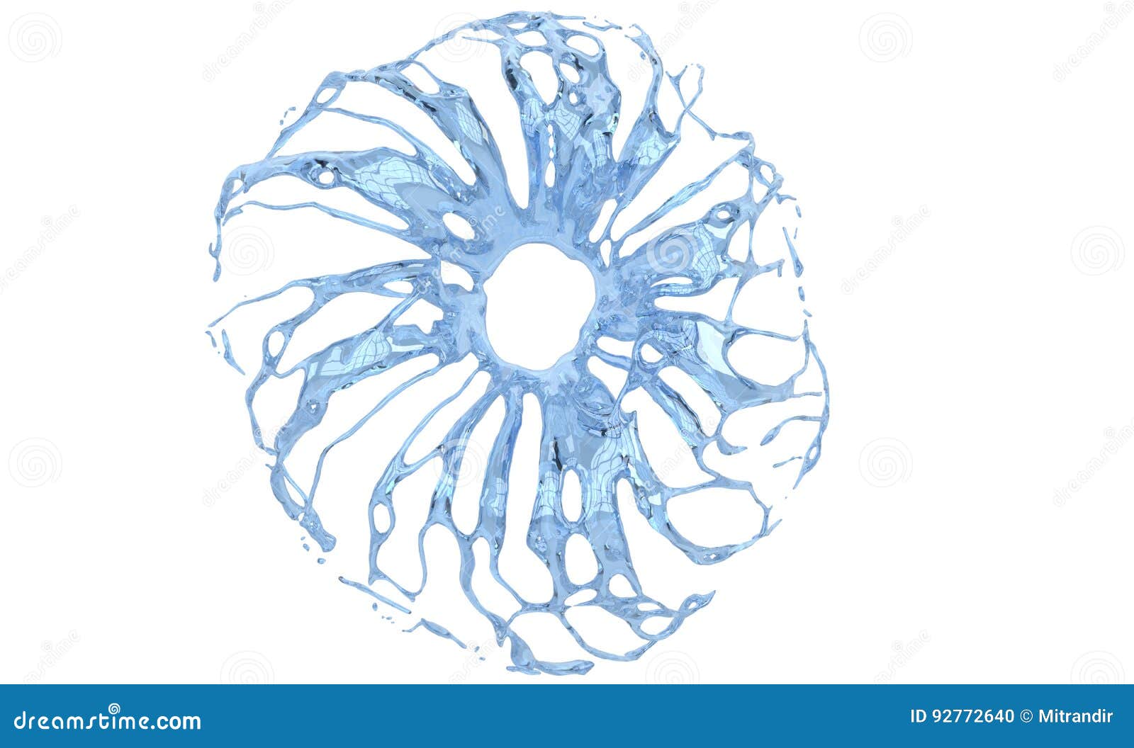 Circular Water Waves Set Logo Vector Illustration | CartoonDealer.com ...