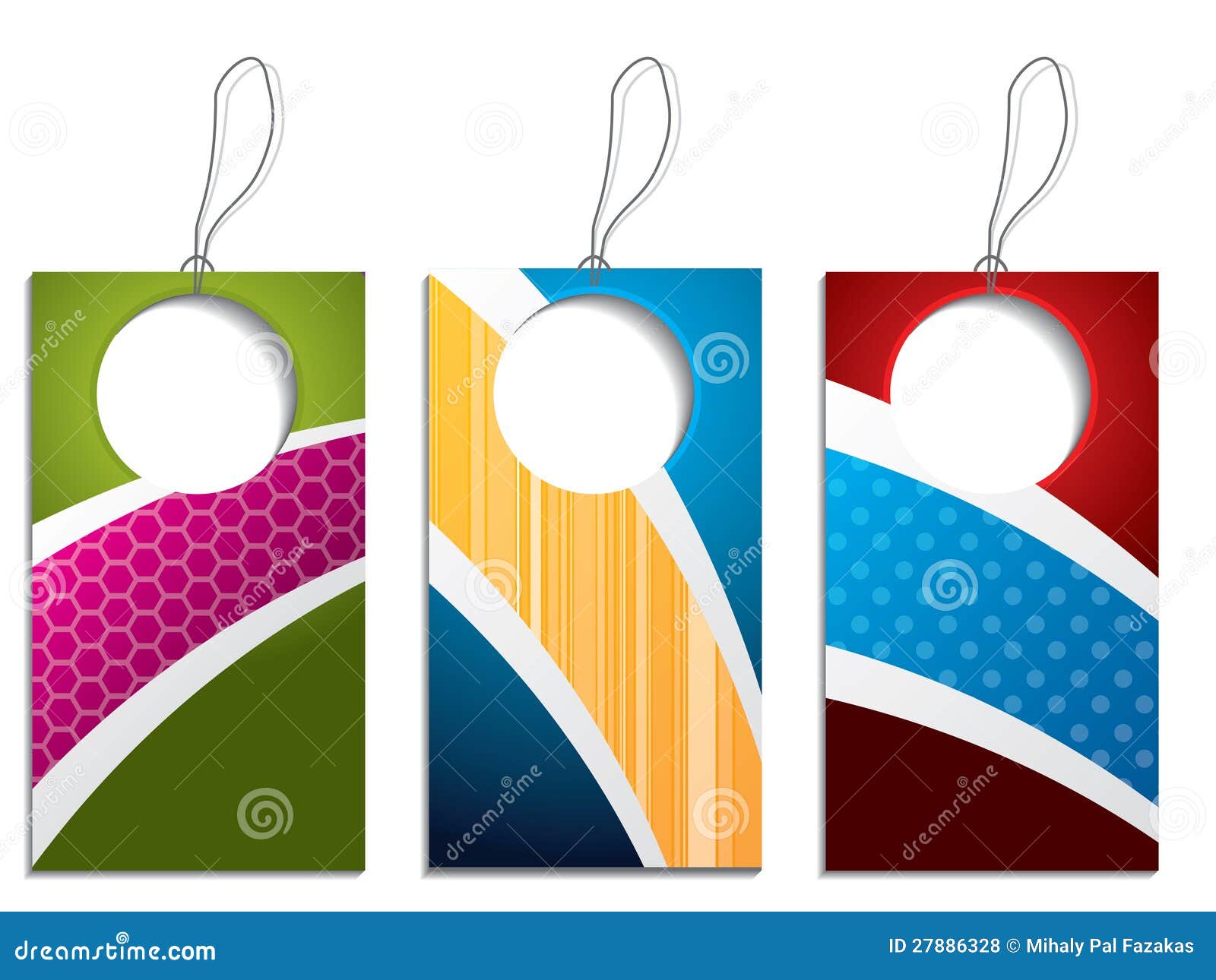 Cool colorful label set stock vector. Illustration of surface - 27886328