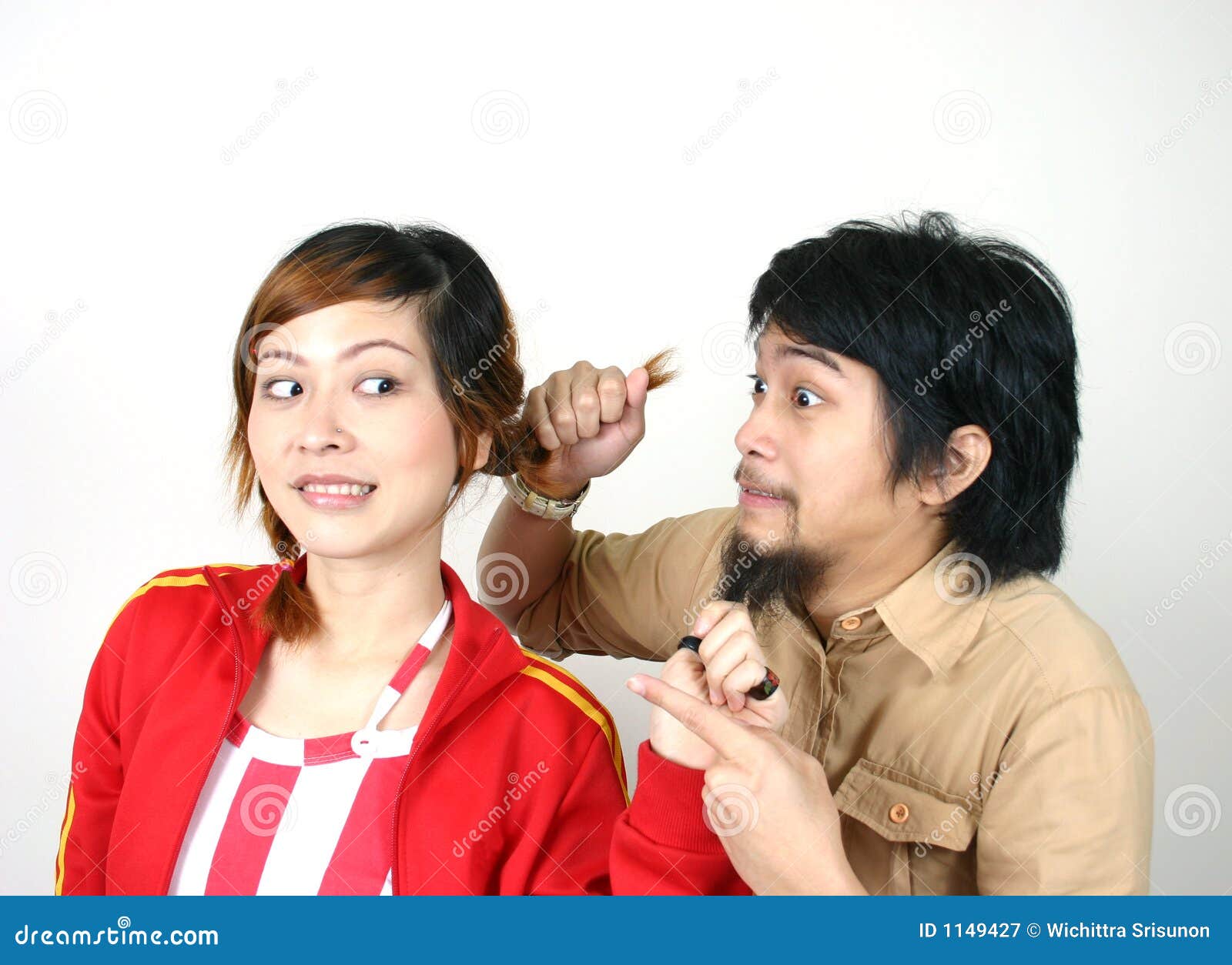 COOL COUPLE 2 stock image. Image of young, together, friends - 1149427