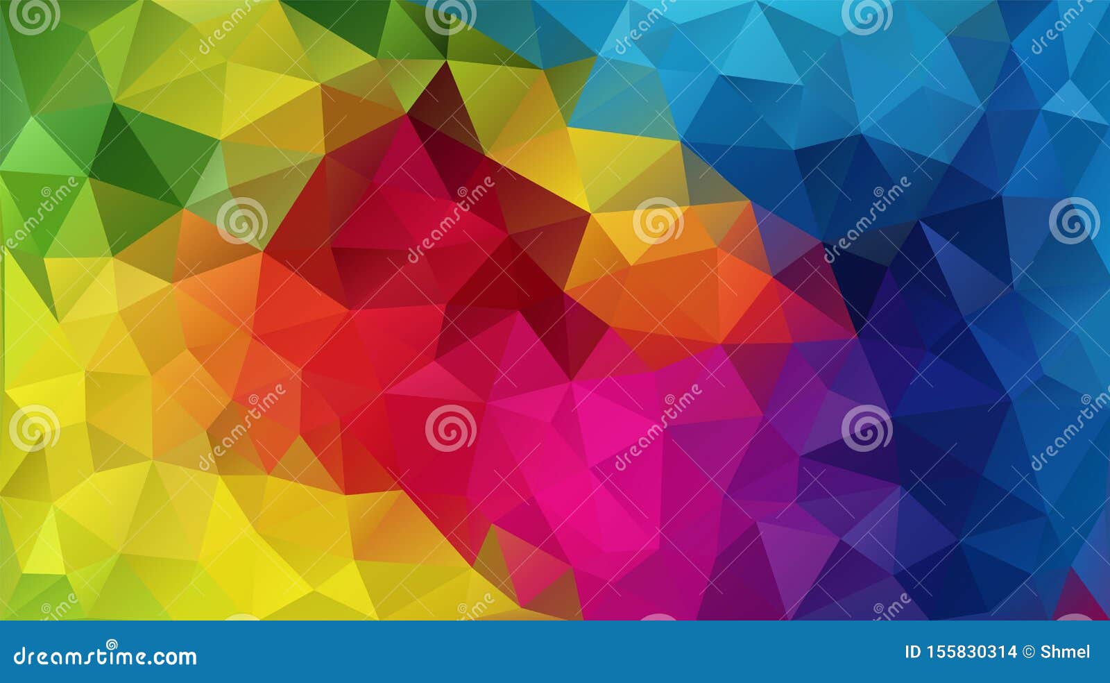 Cool Covers Design. Minimal Triangle Geometric Gradients Stock Vector ...