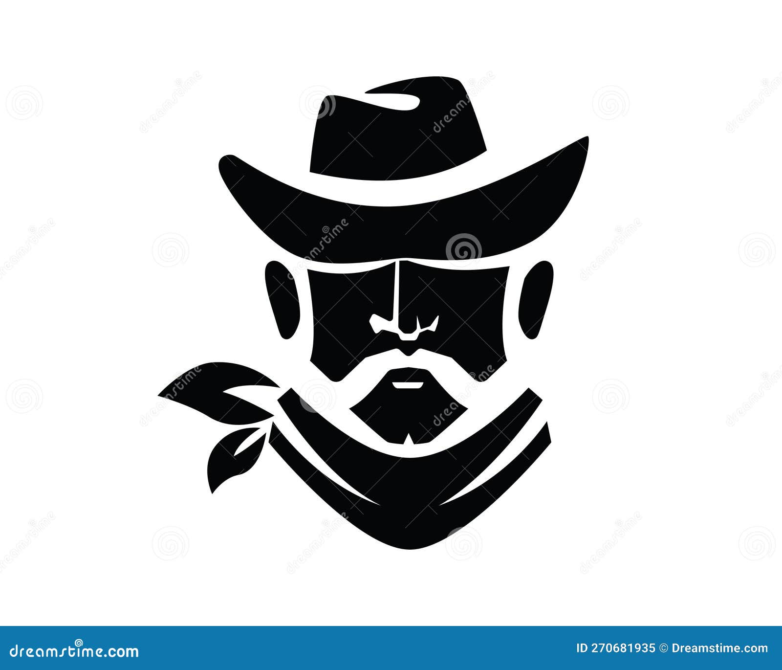 Cool Cowboy Reloadable Mortar Cartoon Character With A Cute Hat Vector ...