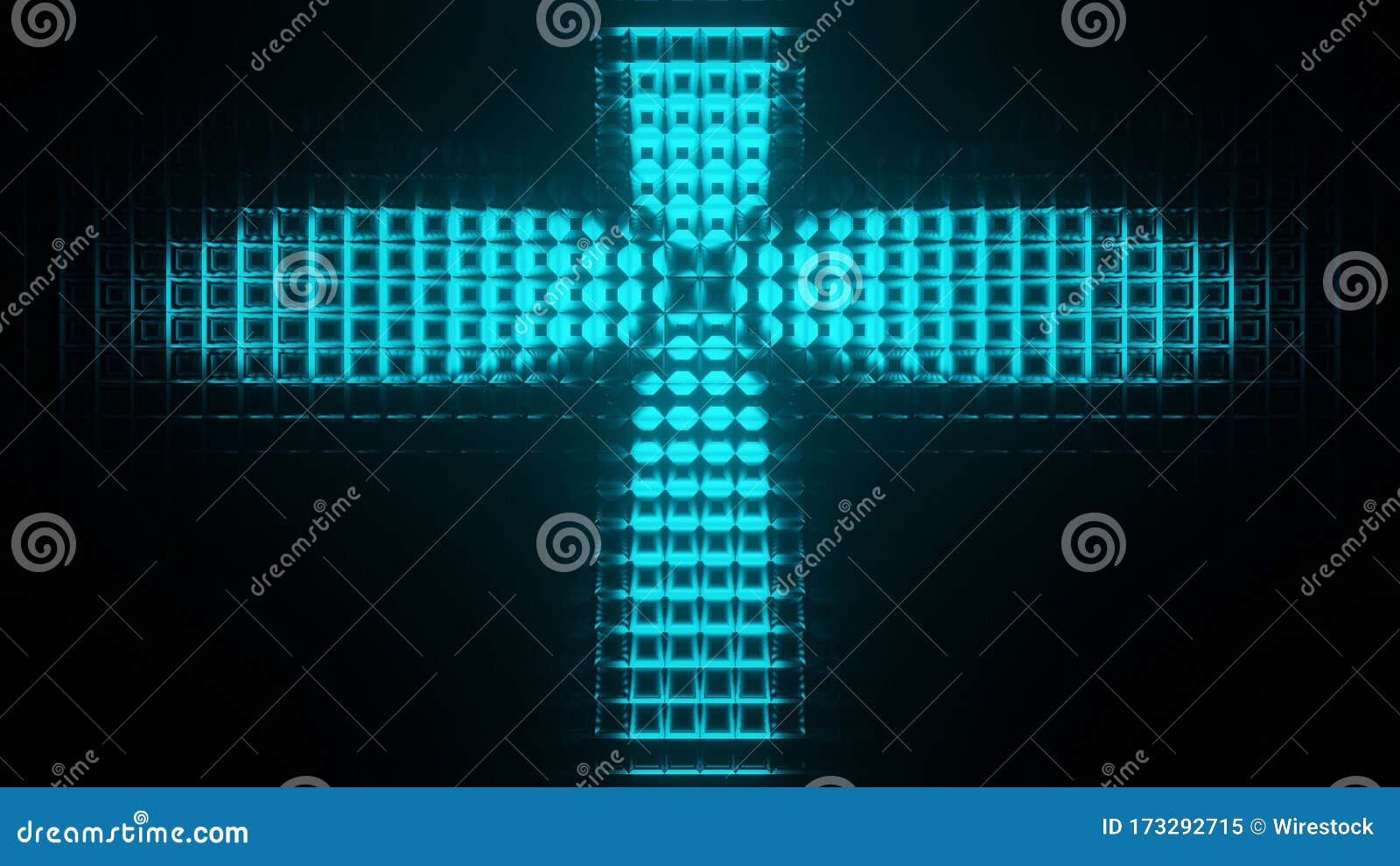 Cool Cross-shaped Futuristic Sci-fi Techno Lights - Perfect for ...