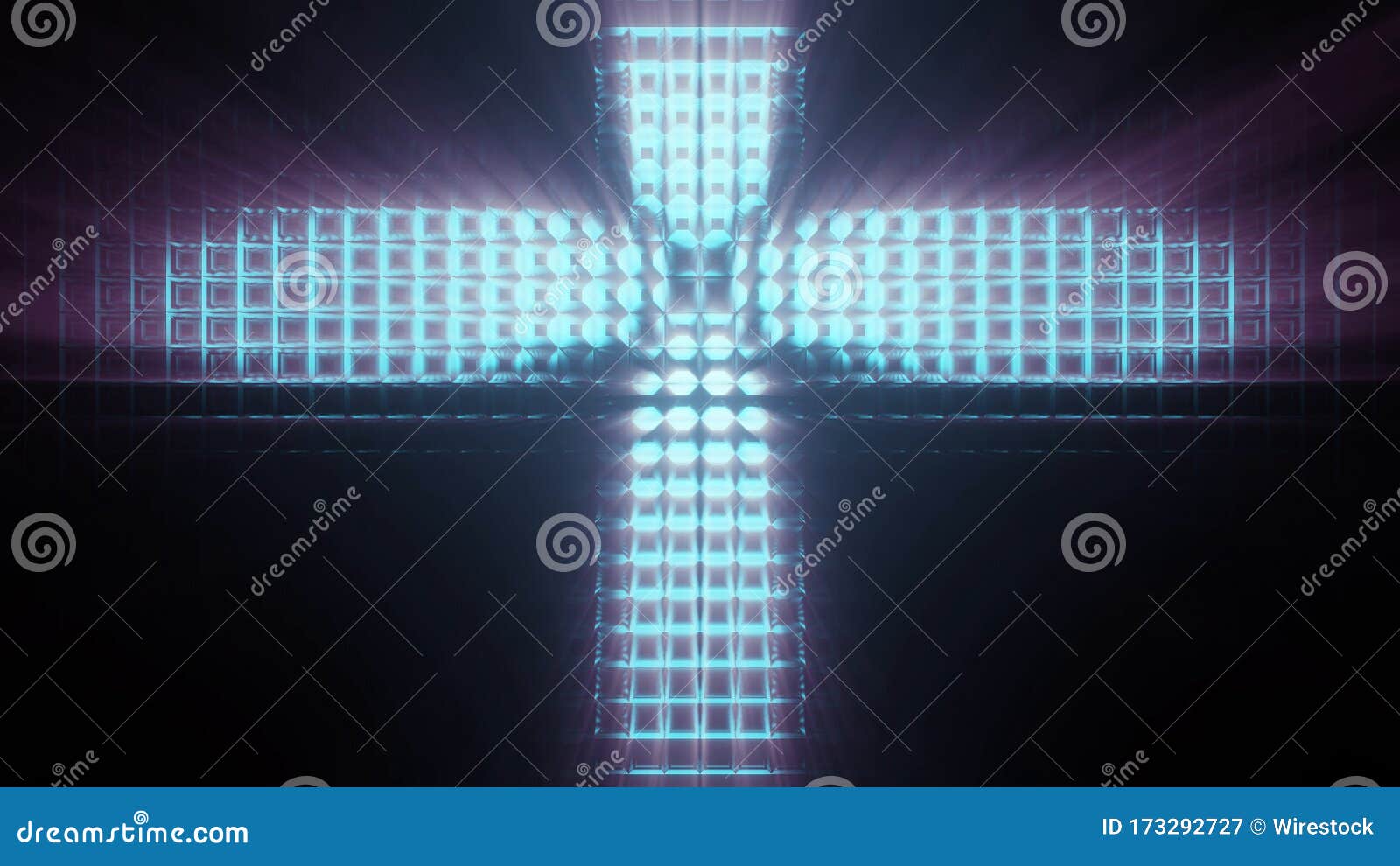 Cool Cross-shaped Futuristic Sci-fi Techno Lights - Perfect for ...