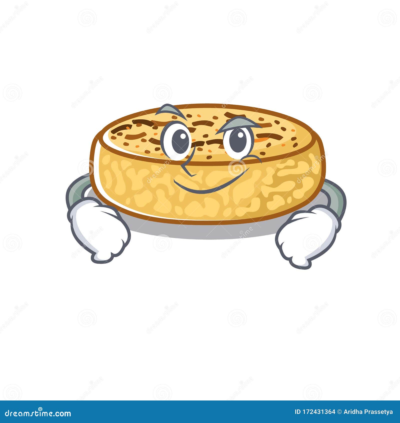 Cool Crumpets Mascot Character with Smirking Face Stock Vector ...