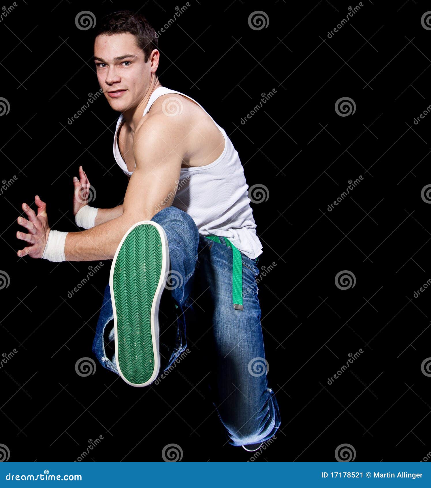 Cool Dancer Showing His Skills Stock Image - Image of break, fashion ...