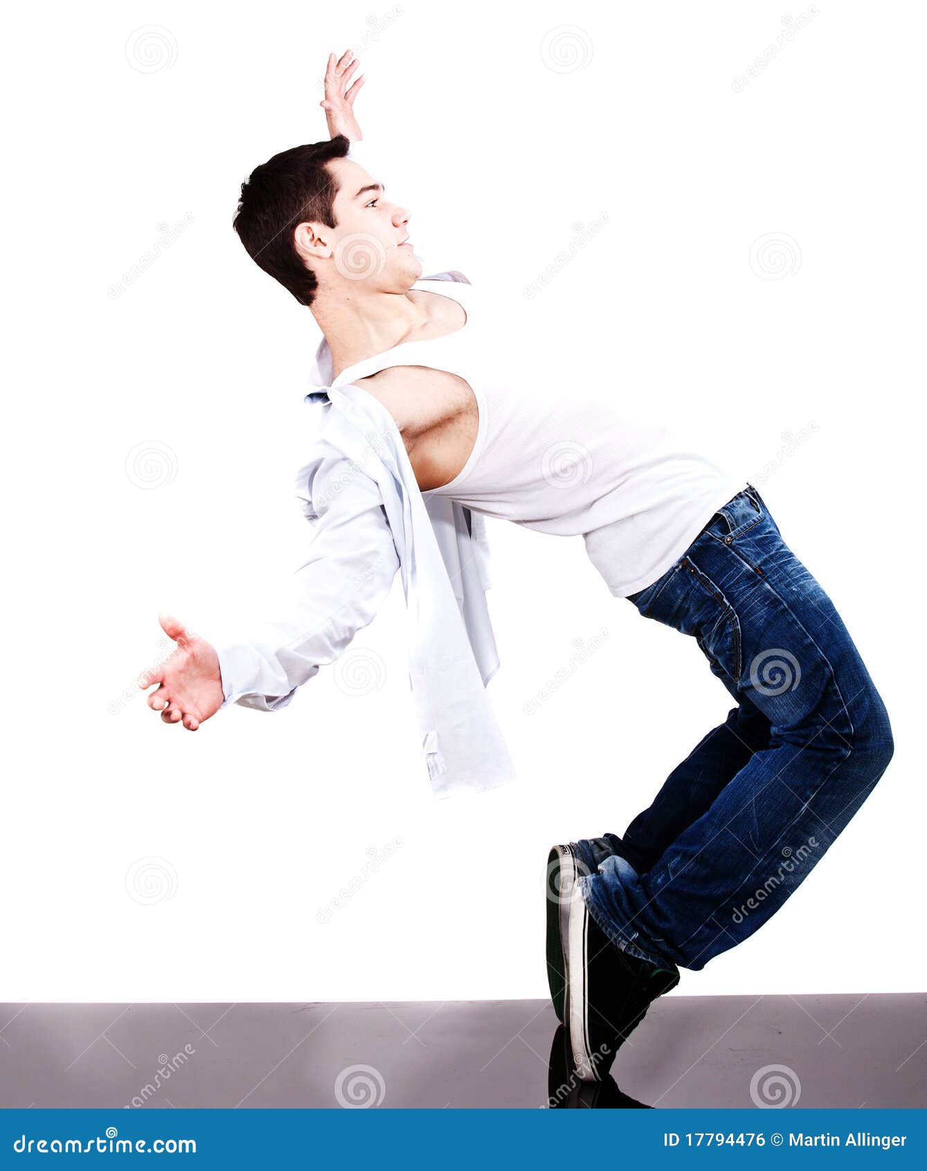 Cool Dancer Showing His Skills Stock Photo - Image of cute, modern ...