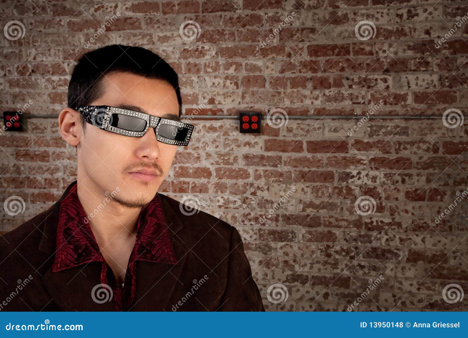 Cool DJ stock photo. Image of outlets, handsome, stud - 13950148