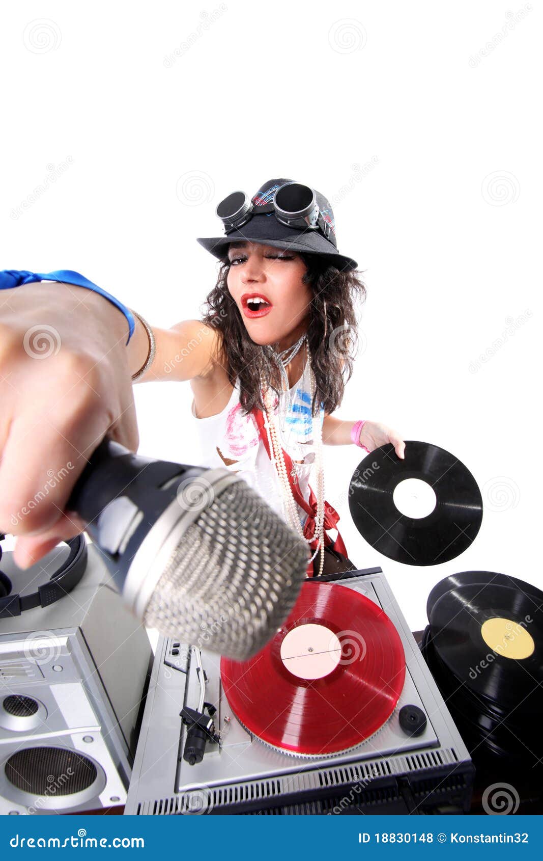 Cool DJ stock photo. Image of flyer, disco, culture, club - 18830148