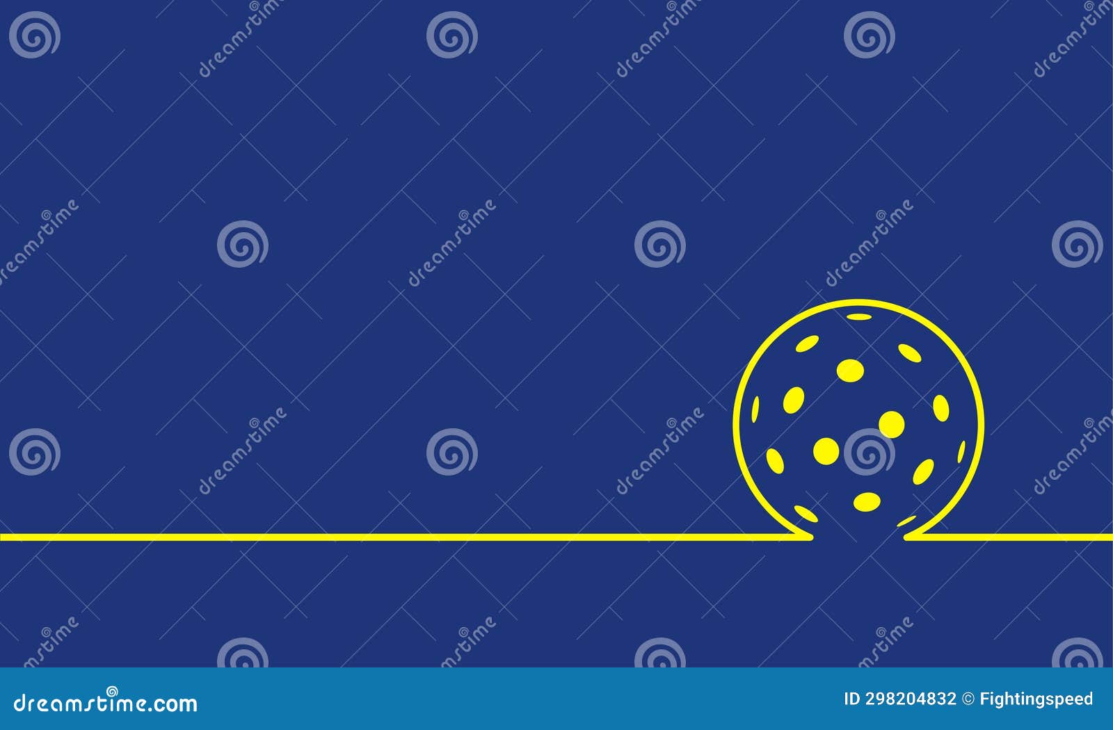 Cool Vector Background of Pickleball Theme Stock Vector - Illustration ...
